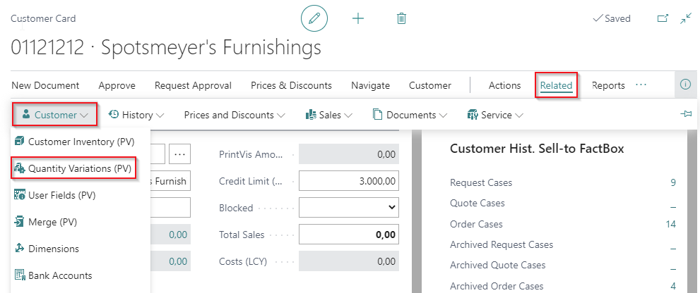 Quantity variations and over delivery - PrintVis Documentation